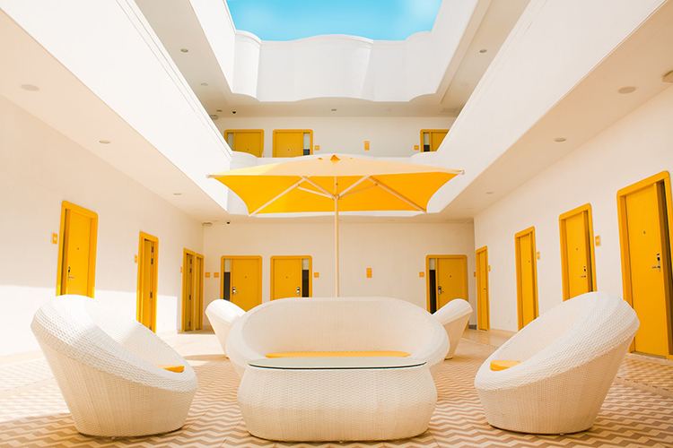 Bloomrooms: Budget Stay Woos with Its Cheery Whites and Yellows | LBB ...