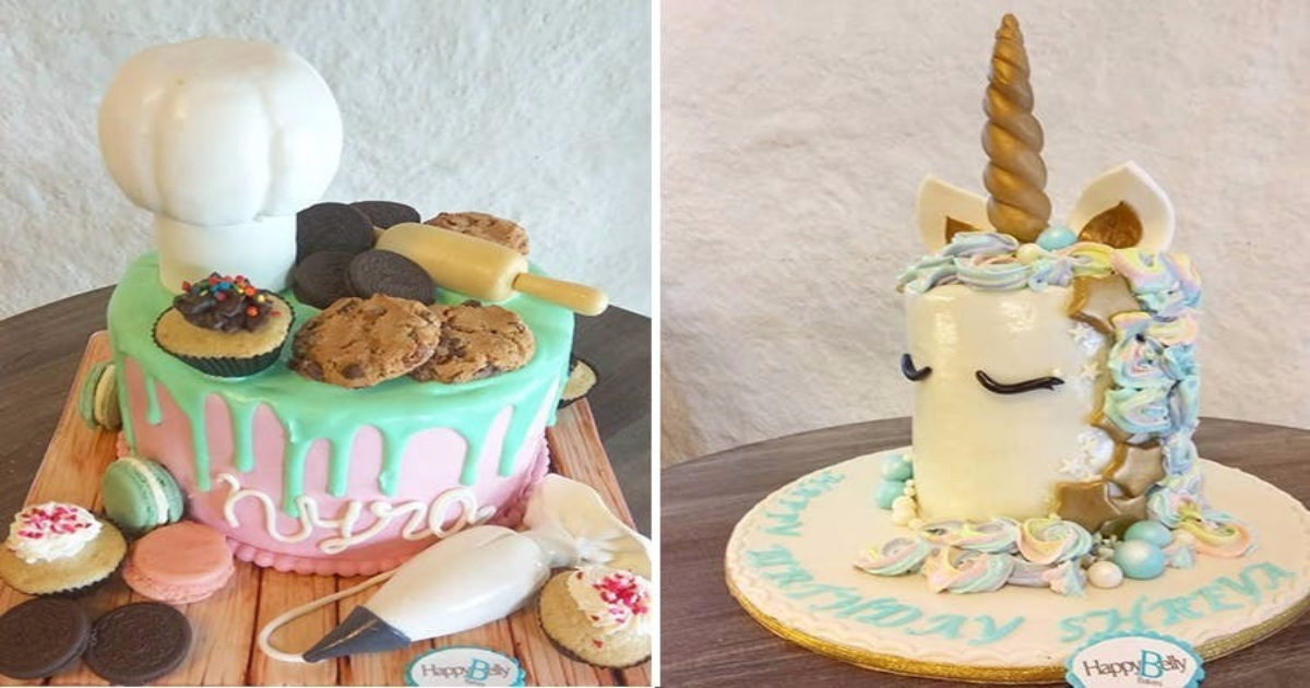 Designer Cakes At Happy Belly Bakes | LBB, Bangalore